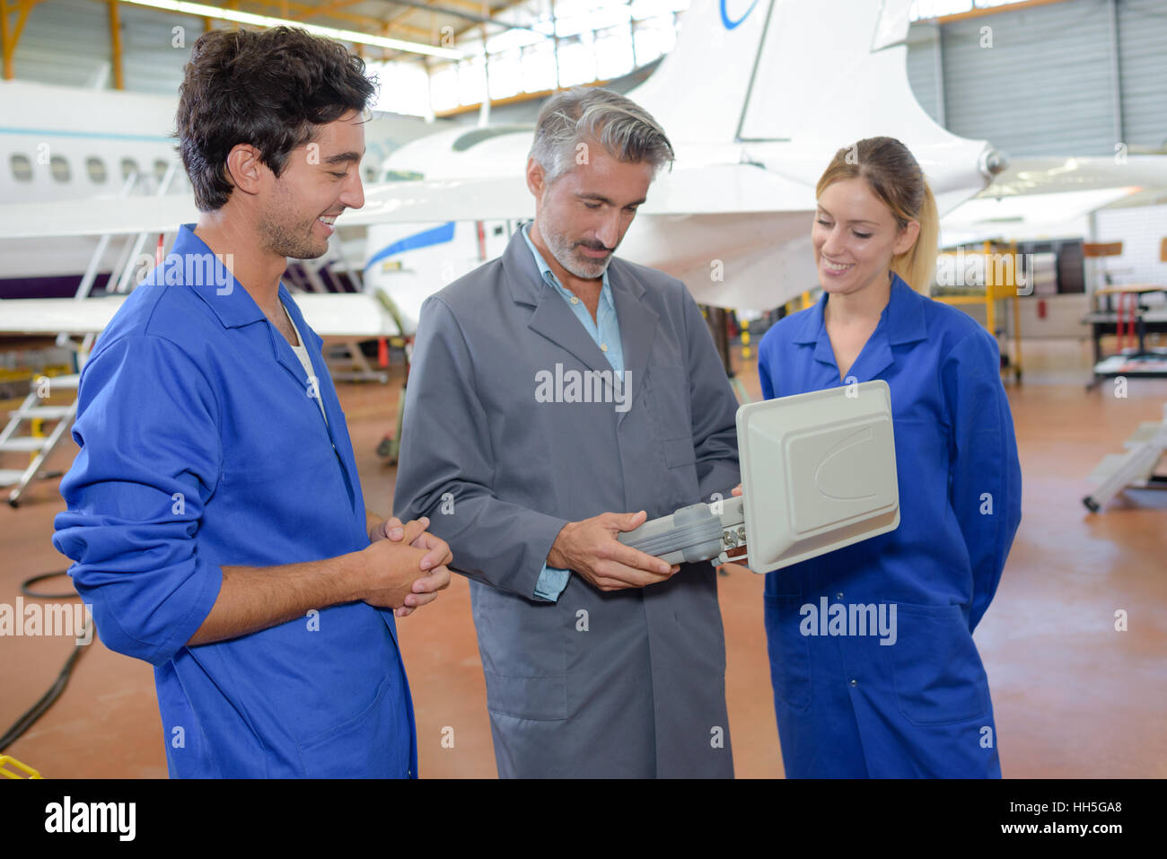 the aircraft interface Stock Photo - Alamy