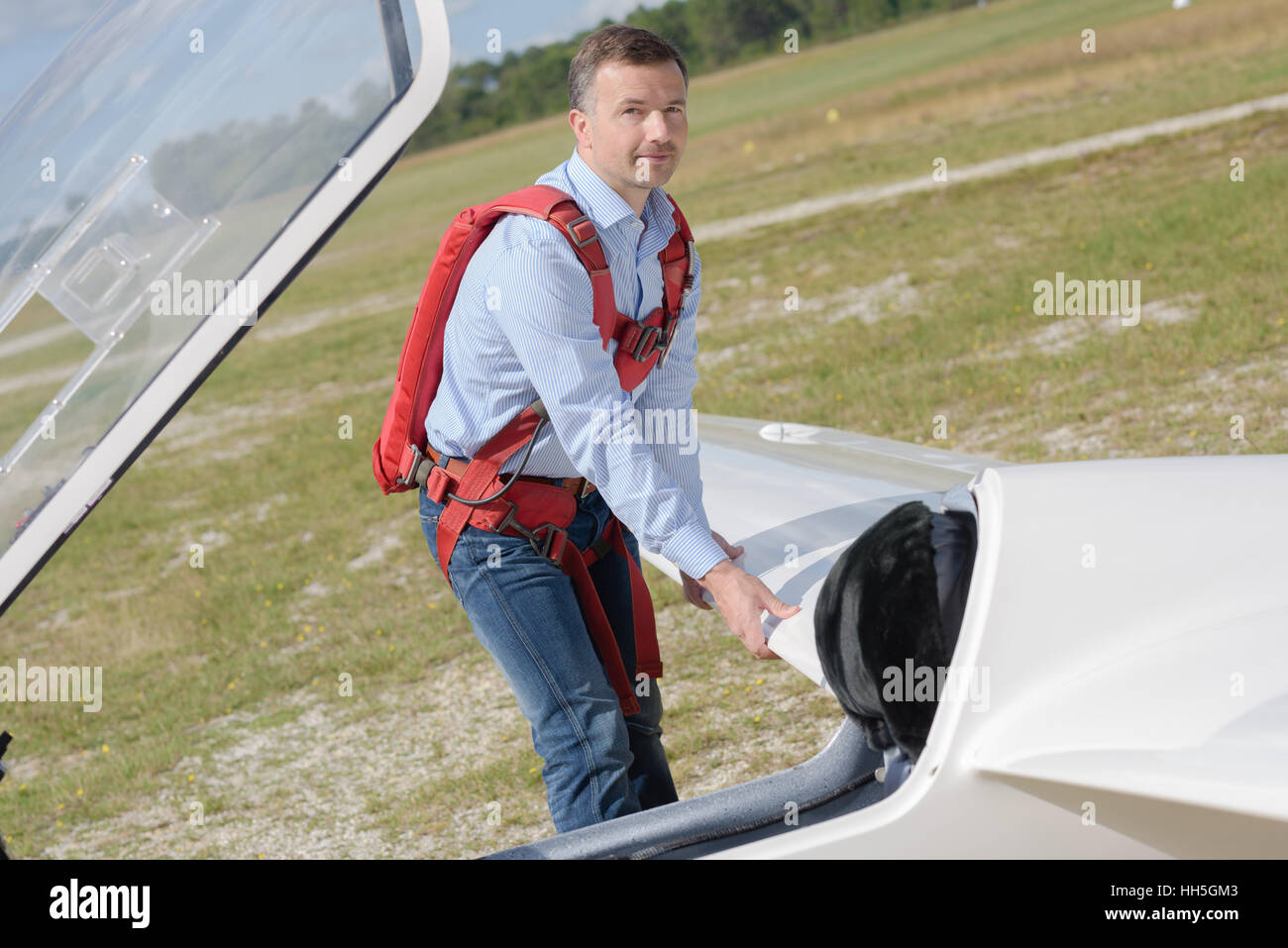 safety in landing Stock Photo - Alamy