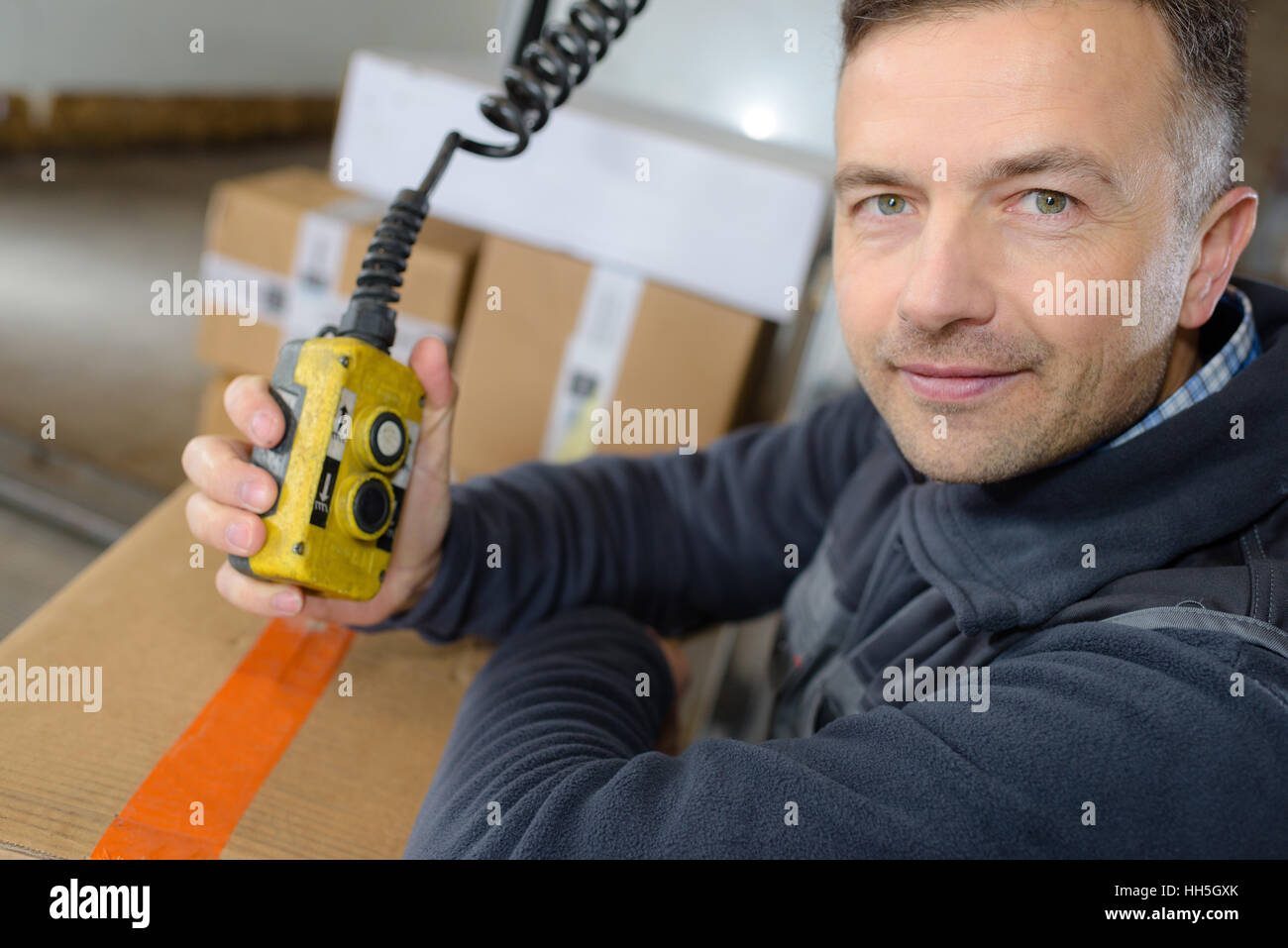 Elevator operator hi-res stock photography and images - Alamy