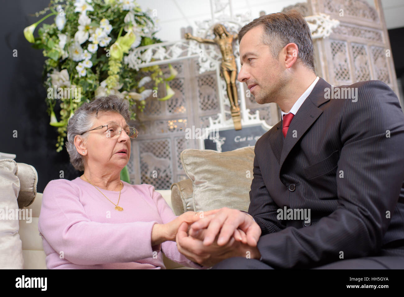 counselor at work Stock Photo - Alamy