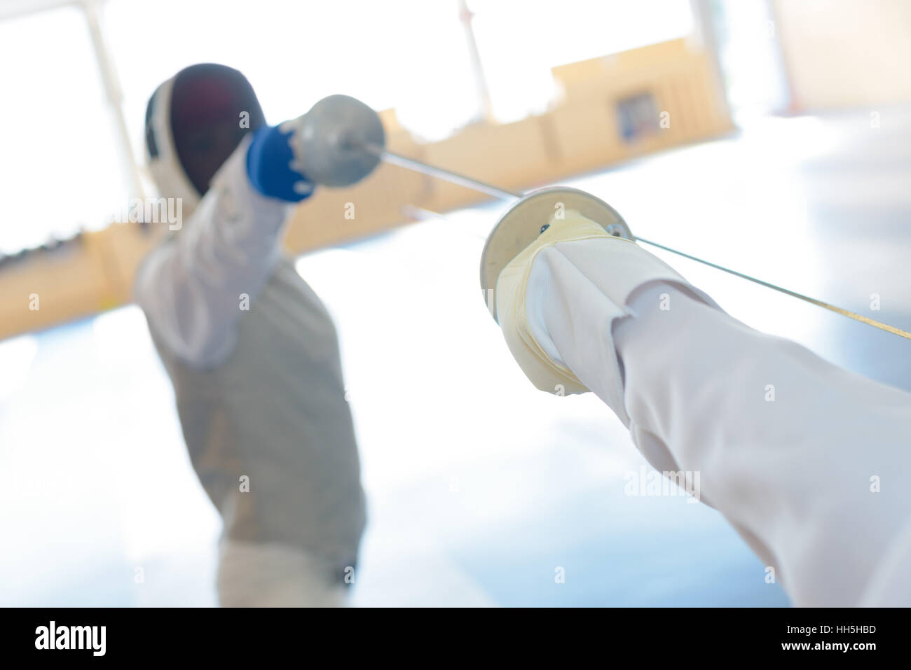a fencing competition Stock Photo - Alamy