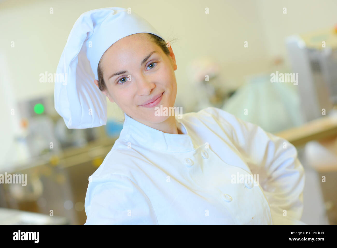 Female chef model hi-res stock photography and images - Alamy