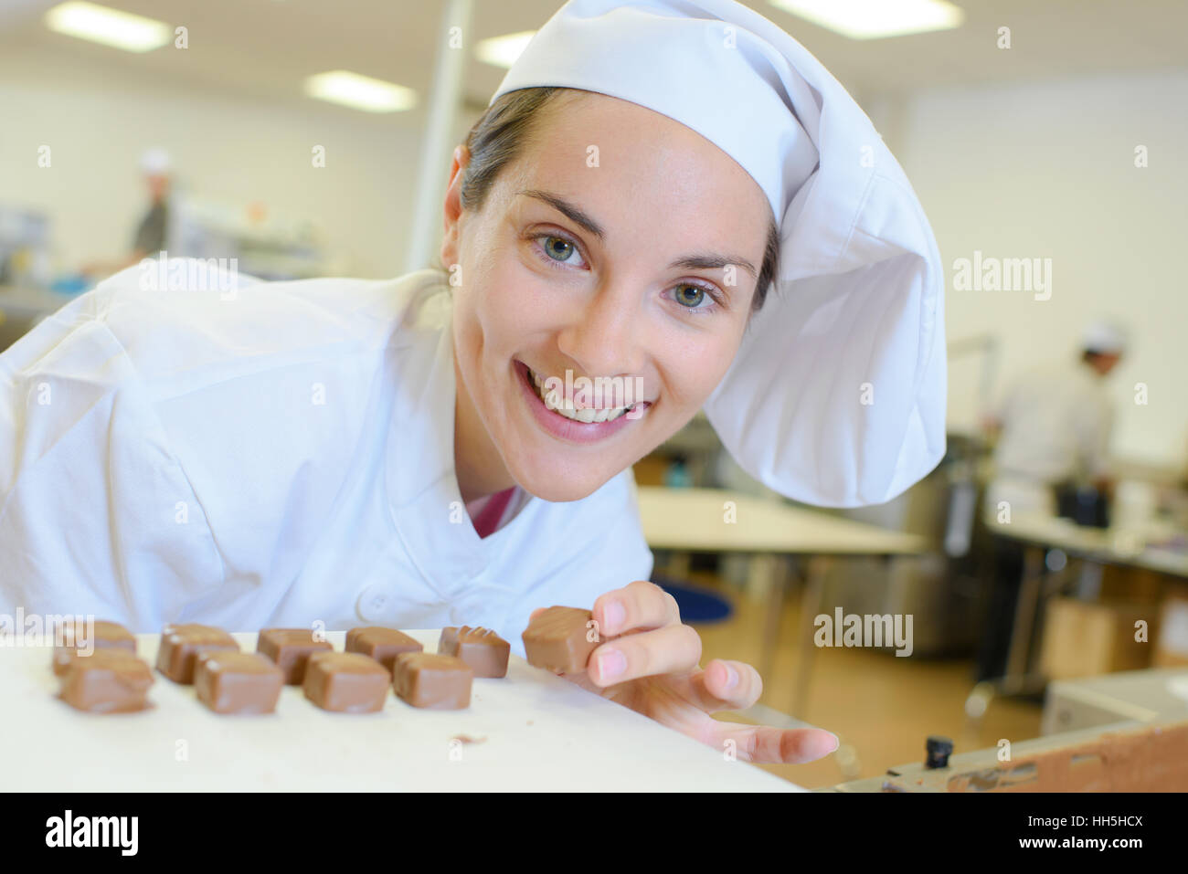 caramel bars display Stock Photo - Alamy