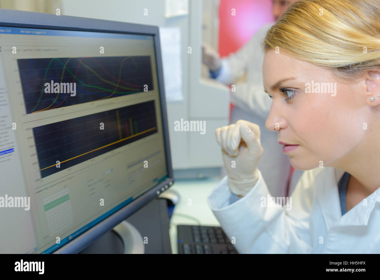 overseeing a research Stock Photo - Alamy
