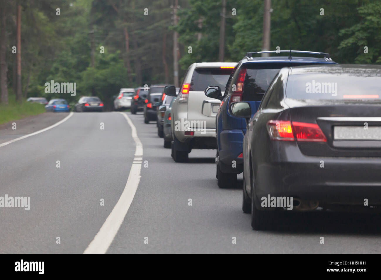 Clear road traffic jam hi-res stock photography and images - Alamy
