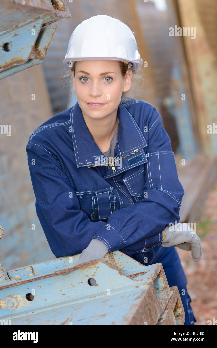 Female metalworker hi-res stock photography and images - Alamy