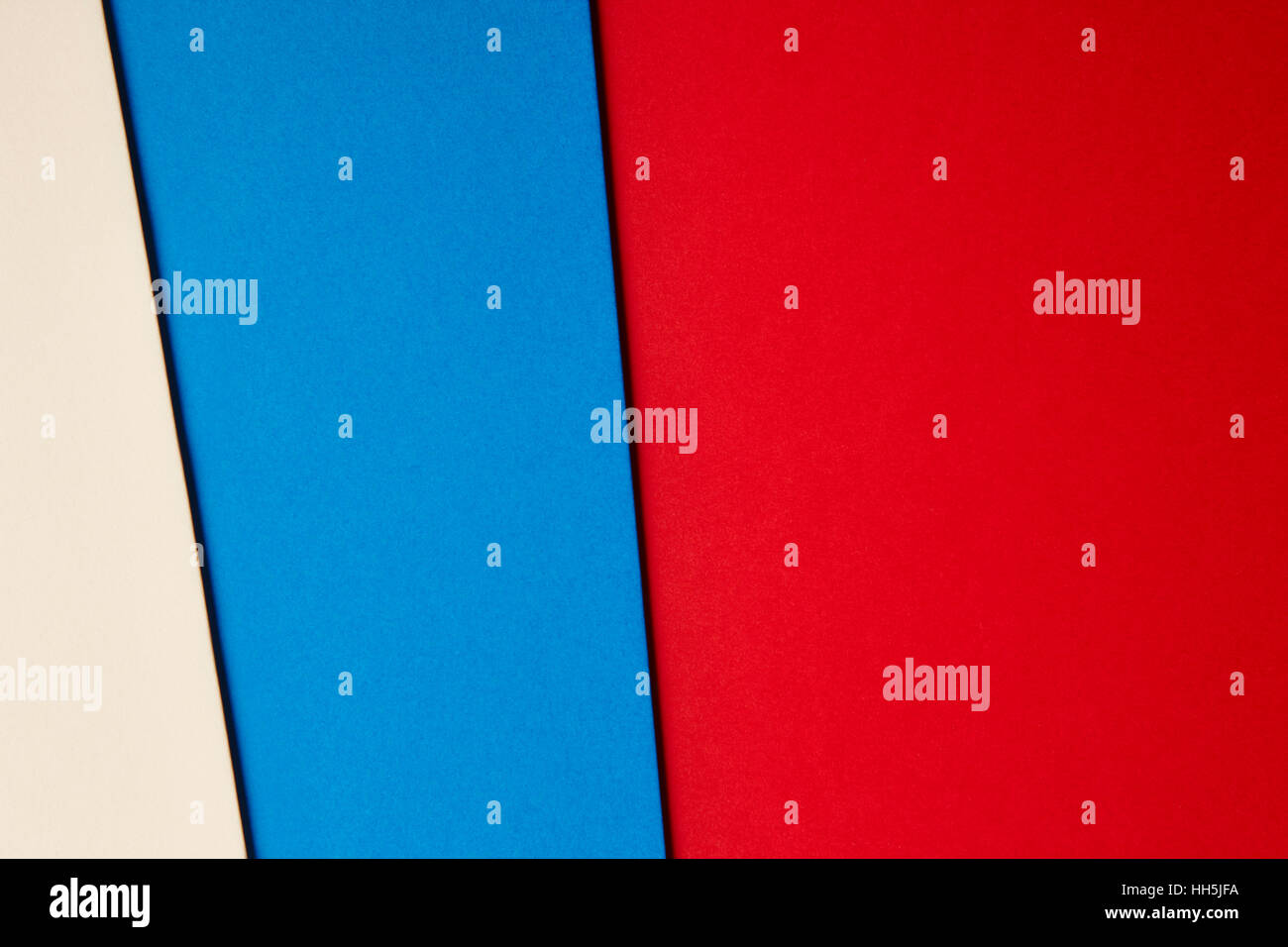Colored cardboards background in beige blue red tone. Copy space ...