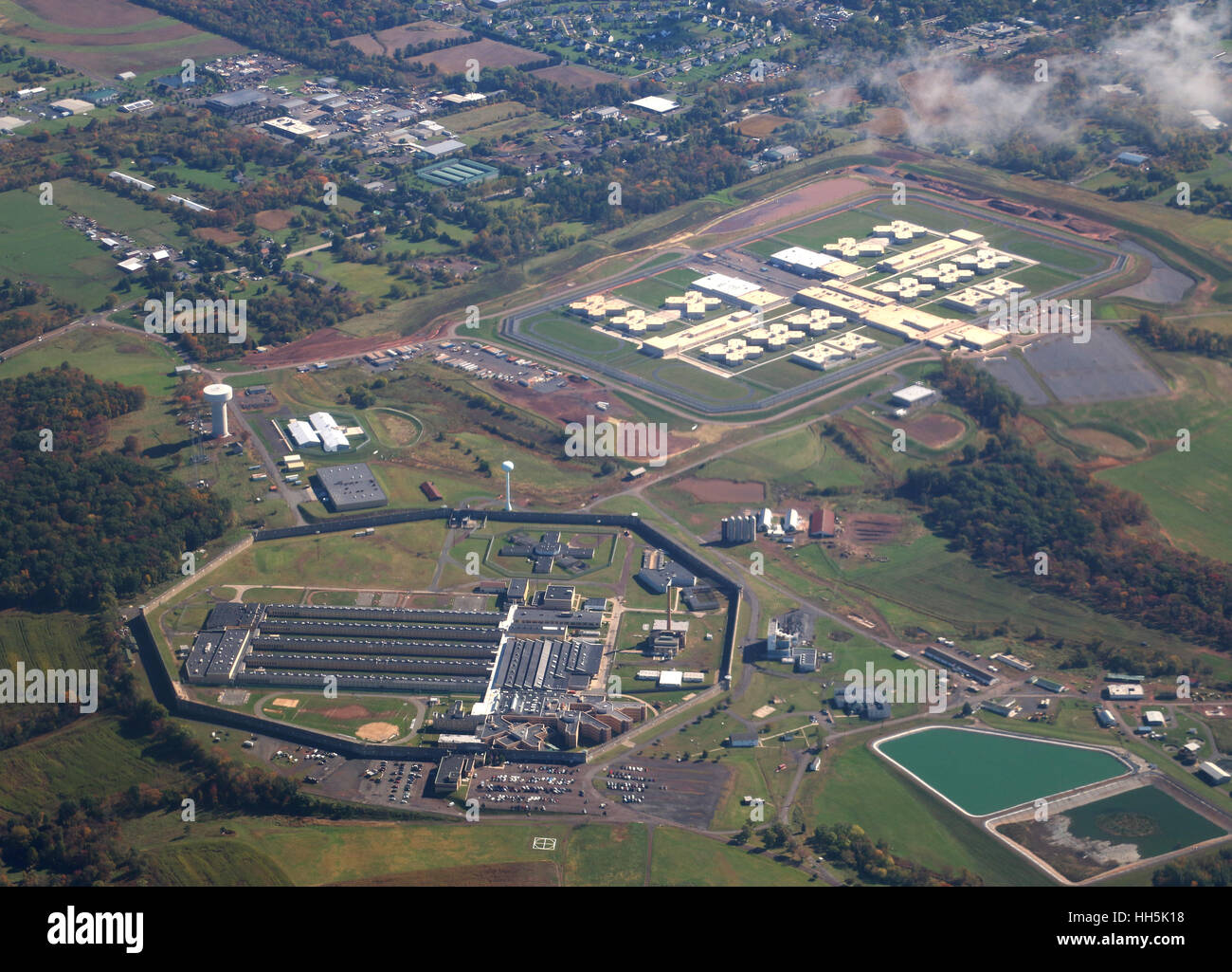 Prison jail aerial hi-res stock photography and images - Alamy