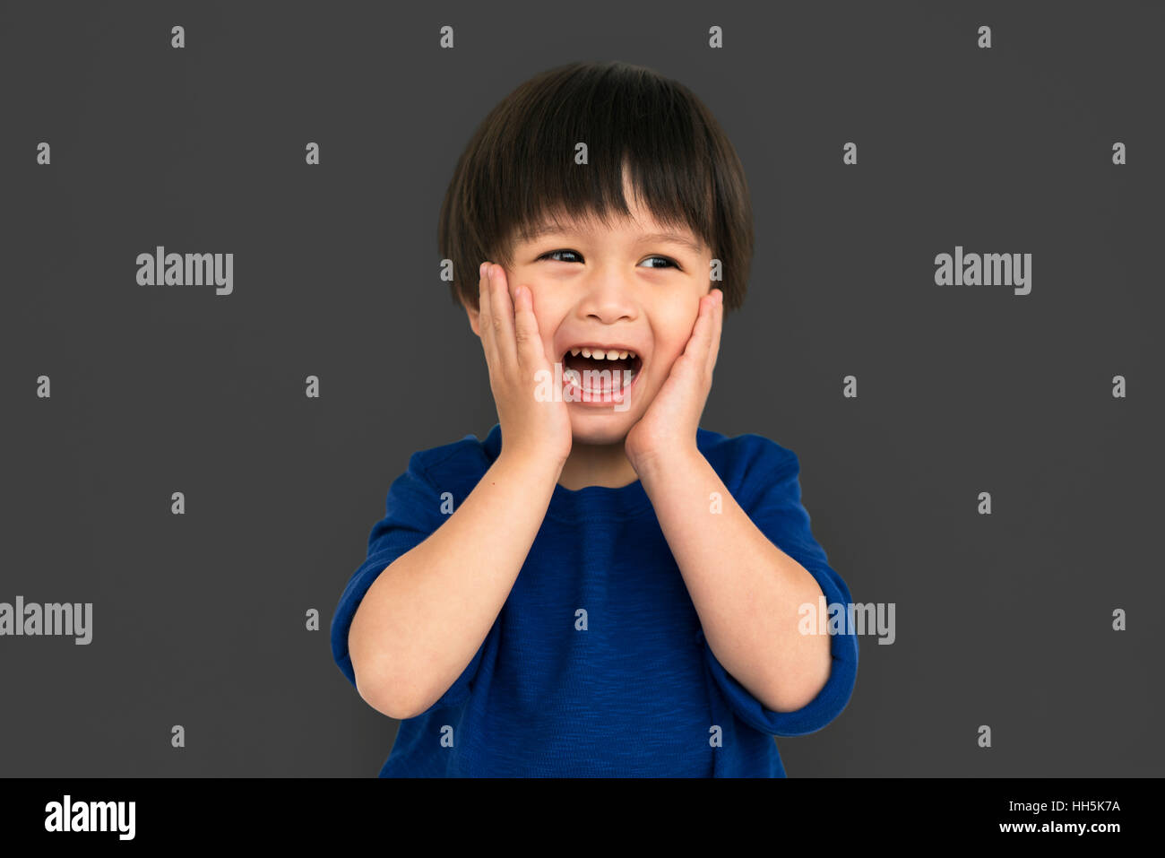 Screeming fun face hi-res stock photography and images - Alamy