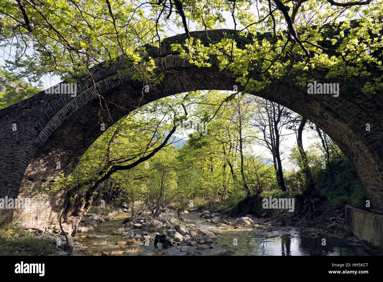 Epirus bridge hi-res stock photography and images - Alamy