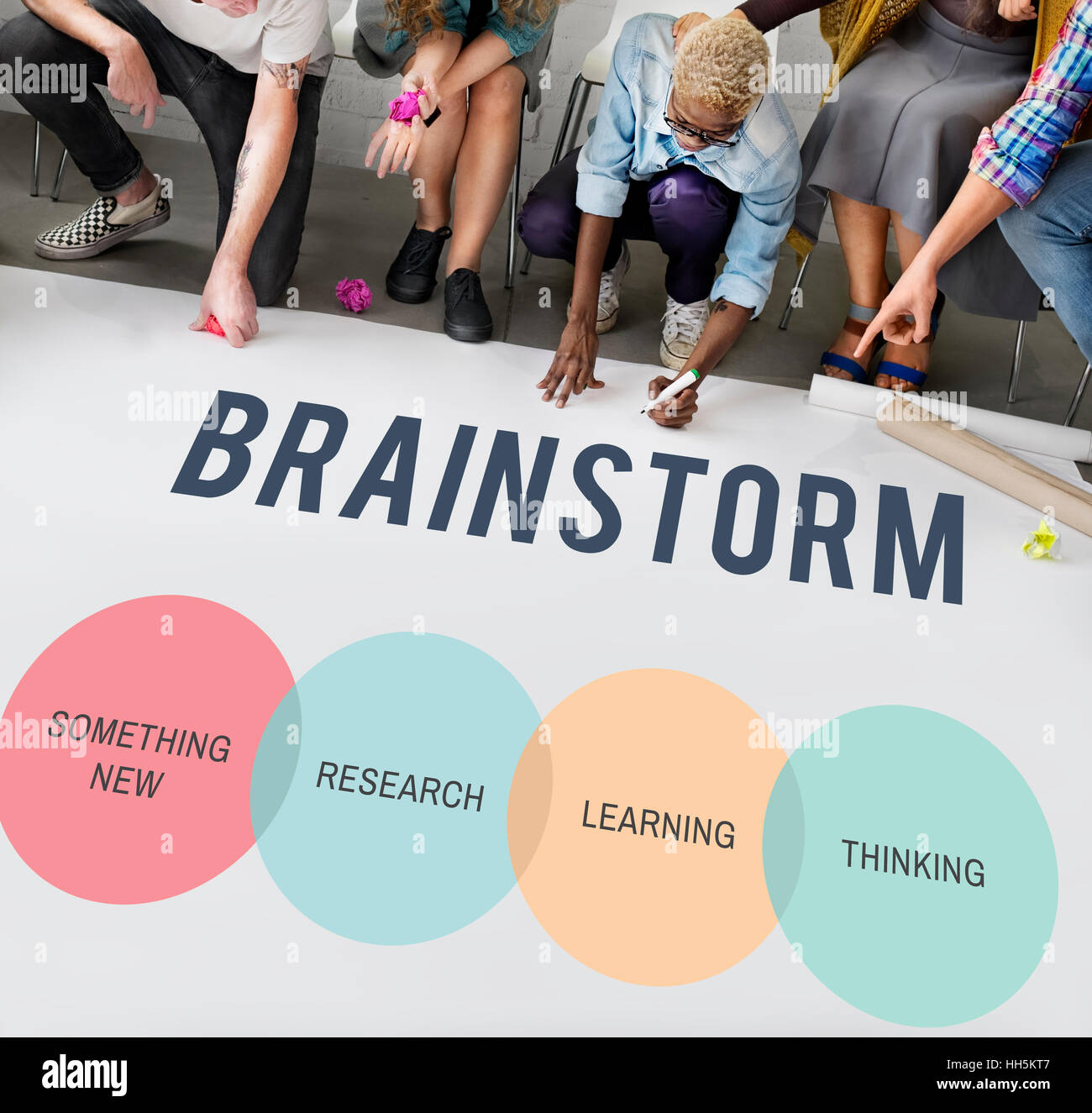 Innovation Start up Creative Concept Stock Photo - Alamy