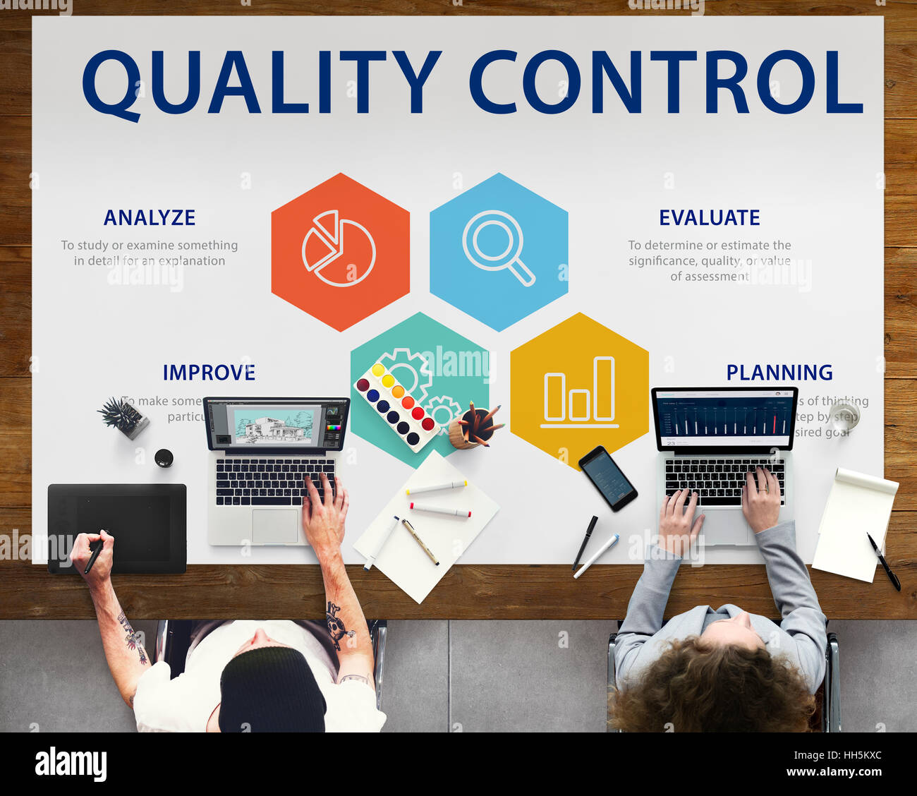 Quality Control Check Product Concept Stock Photo - Alamy