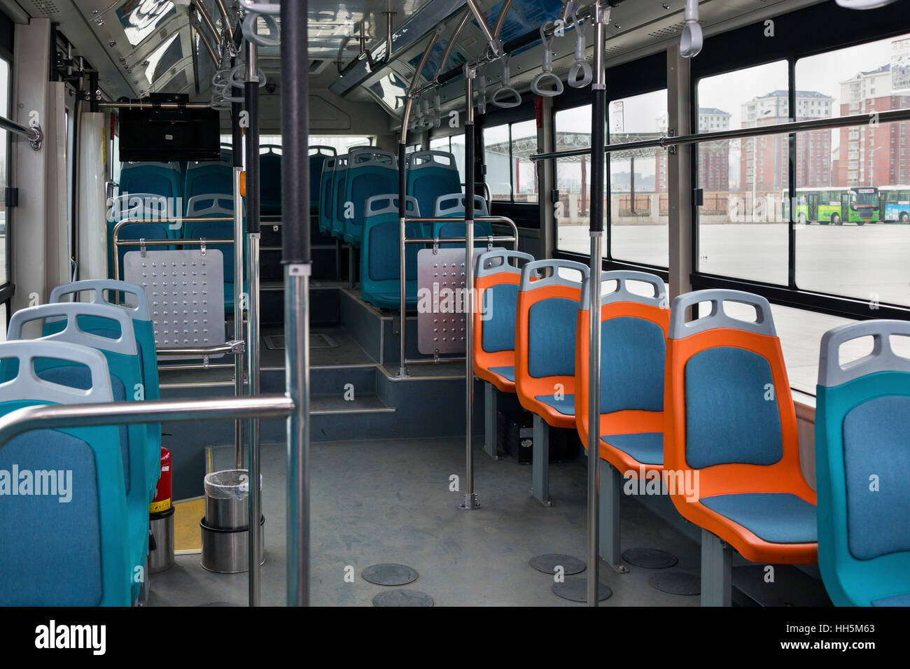 Bus interior layout hi-res stock photography and images - Alamy