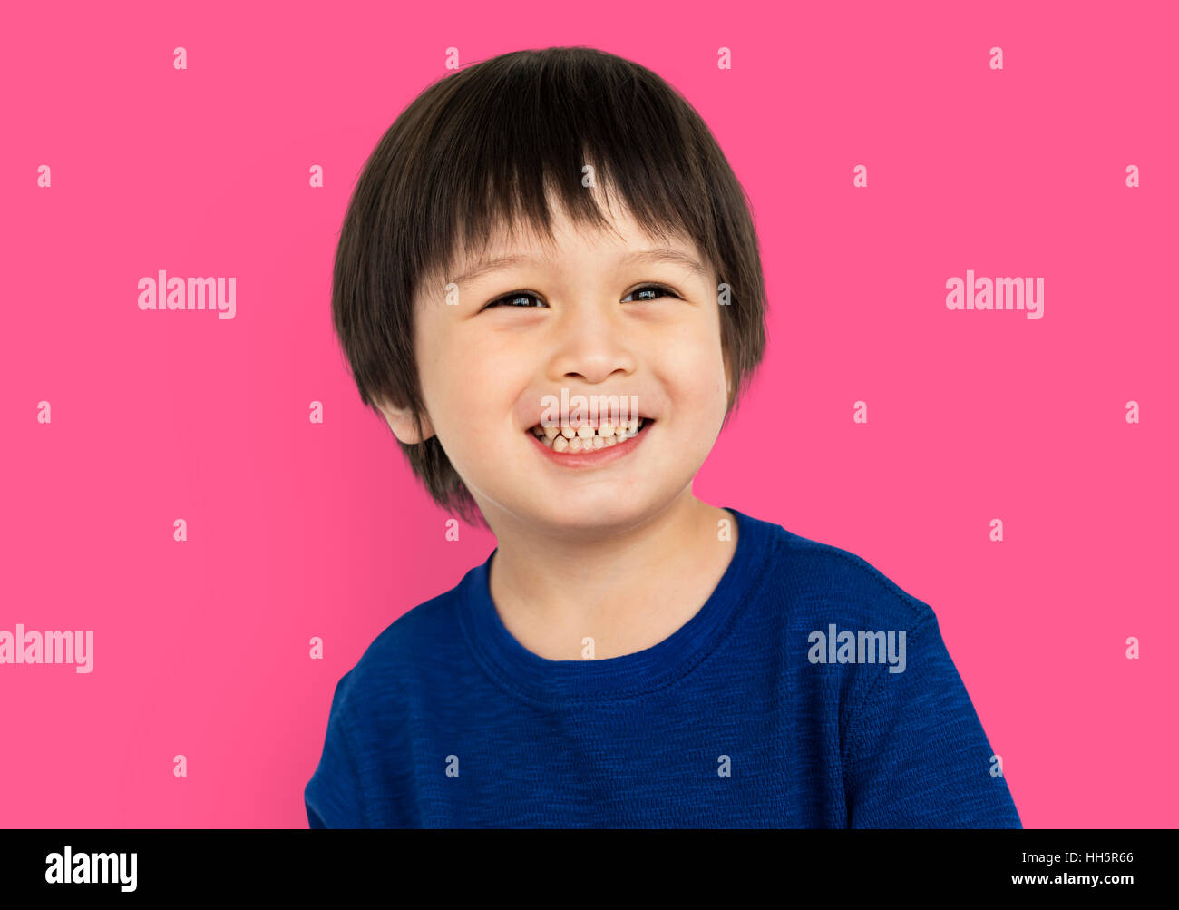 Little Kid Boy Smile Happy Concept Stock Photo - Alamy