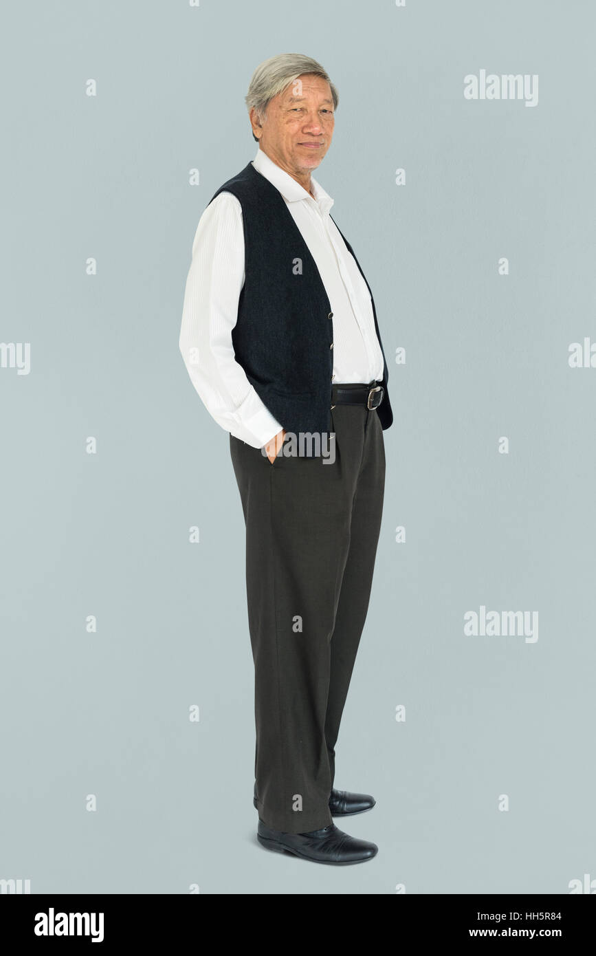 People Man Full Body Studio Shoot Concept Stock Photo - Alamy