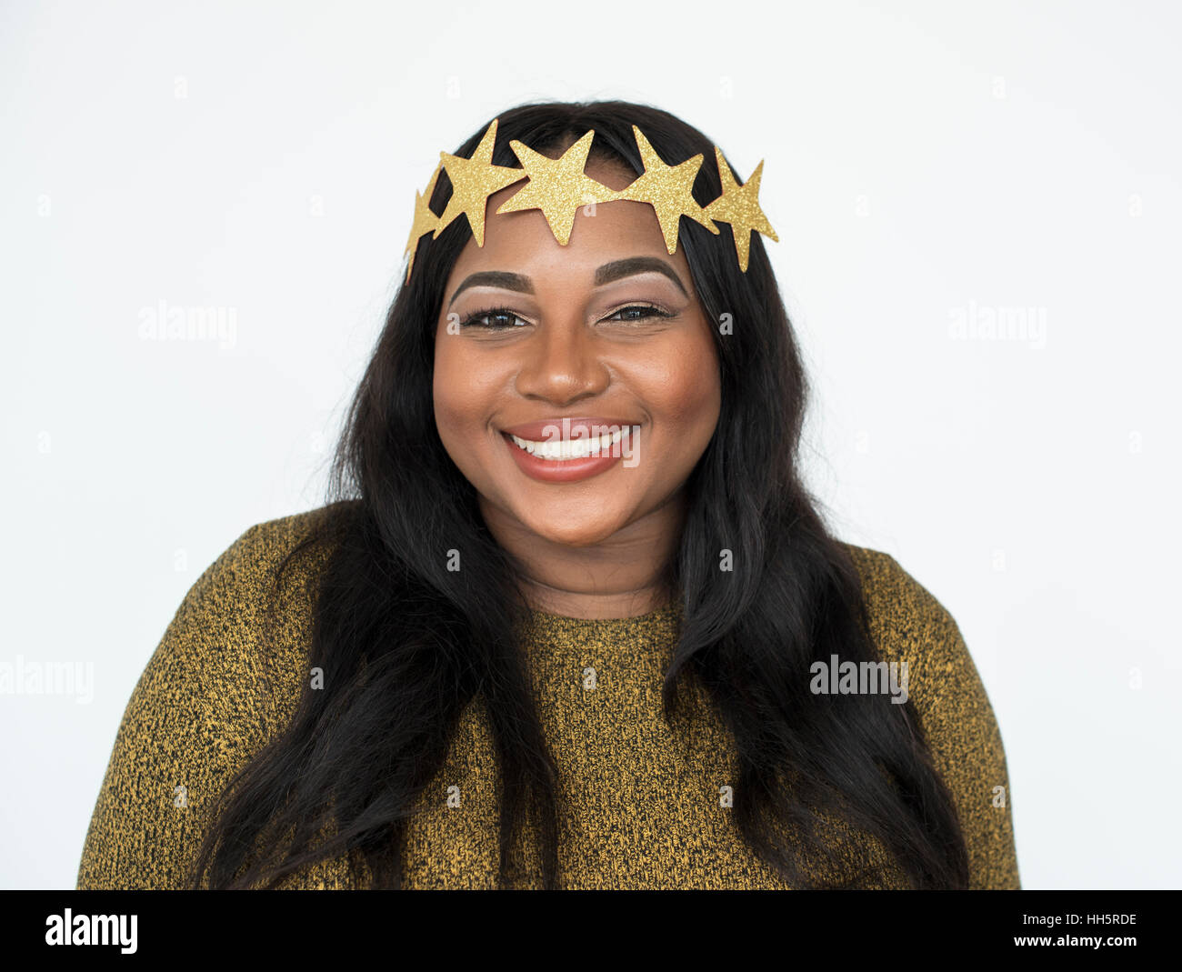 African Woman Smiling Happiness Portrait Concept Stock Photo - Alamy