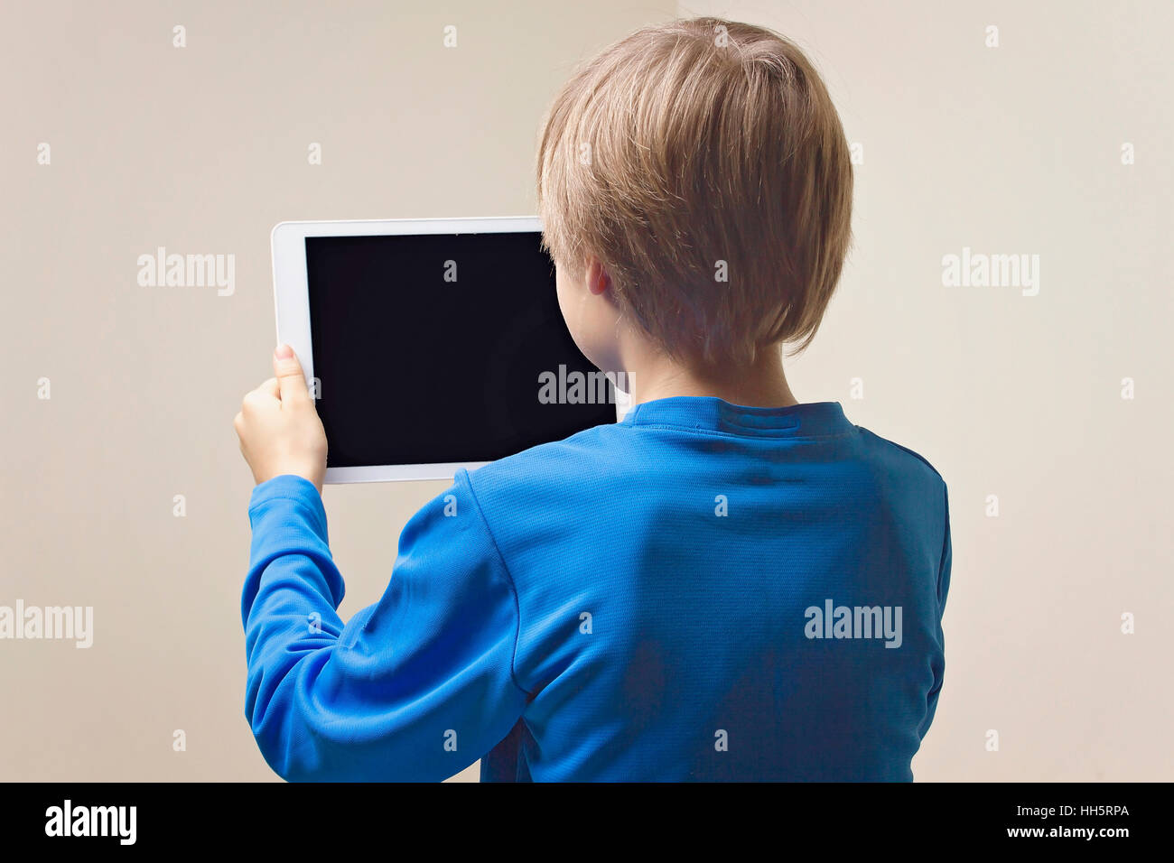 Child Computer Back View School High Resolution Stock Photography and ...