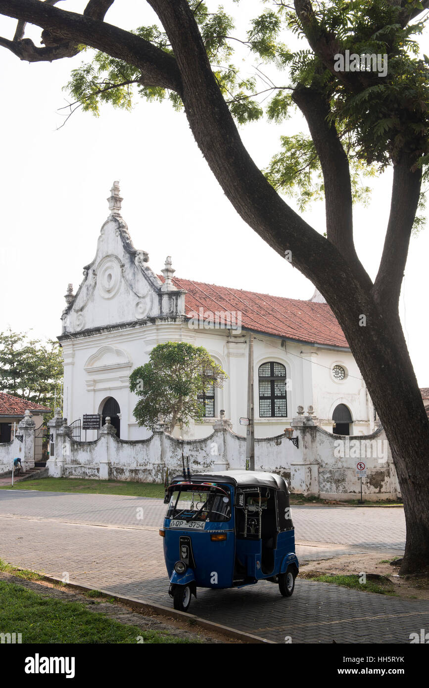 Dutch Reformed Church, built in 1755 and restored in 2004, Galle Fort ...
