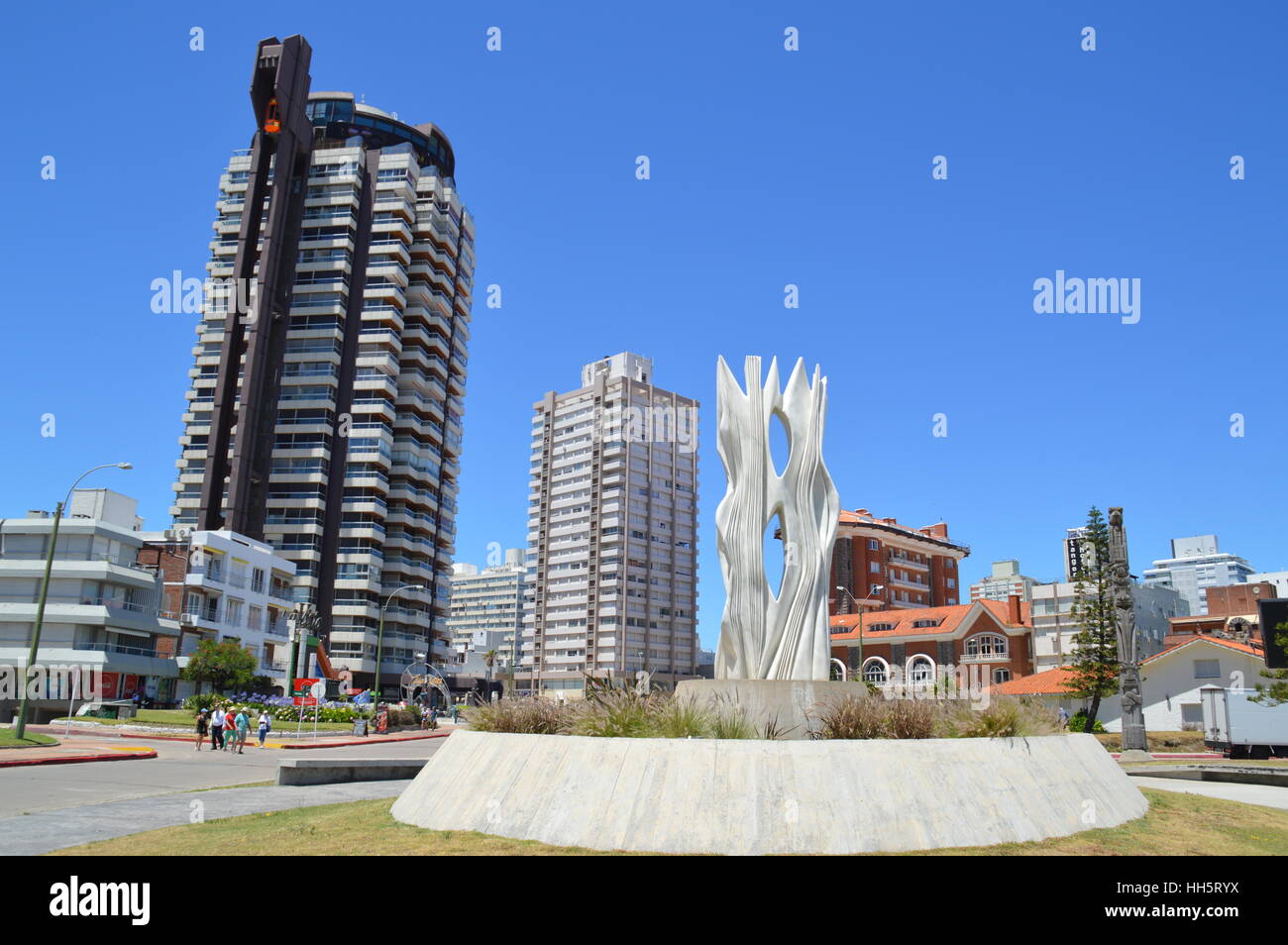The lovely city of Punta del Este in Uruguay Stock Photo - Alamy