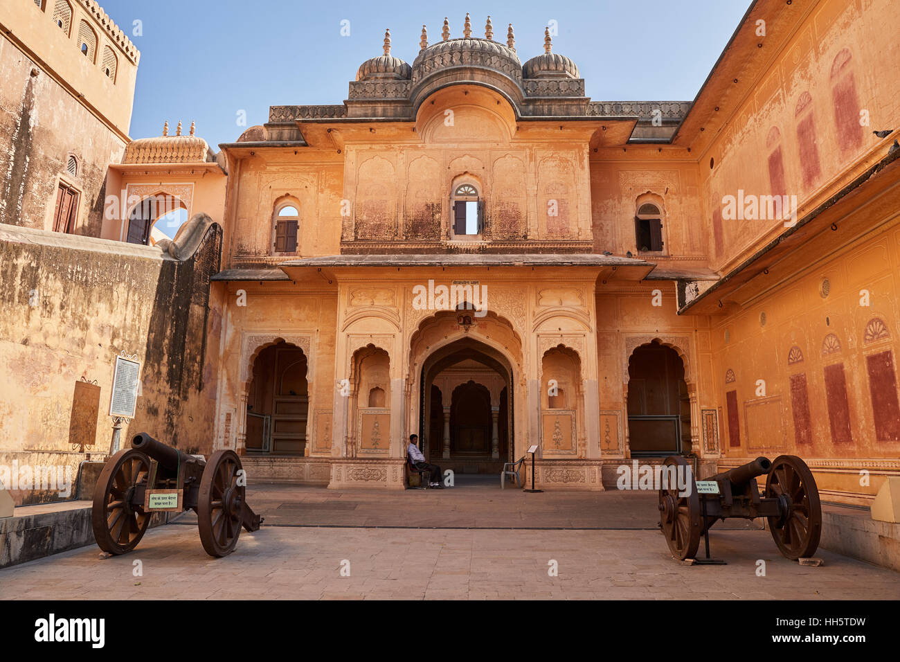Jaigarh Fort on the top of Hill of Eagles near Jaipur, Rajasthan, India ...