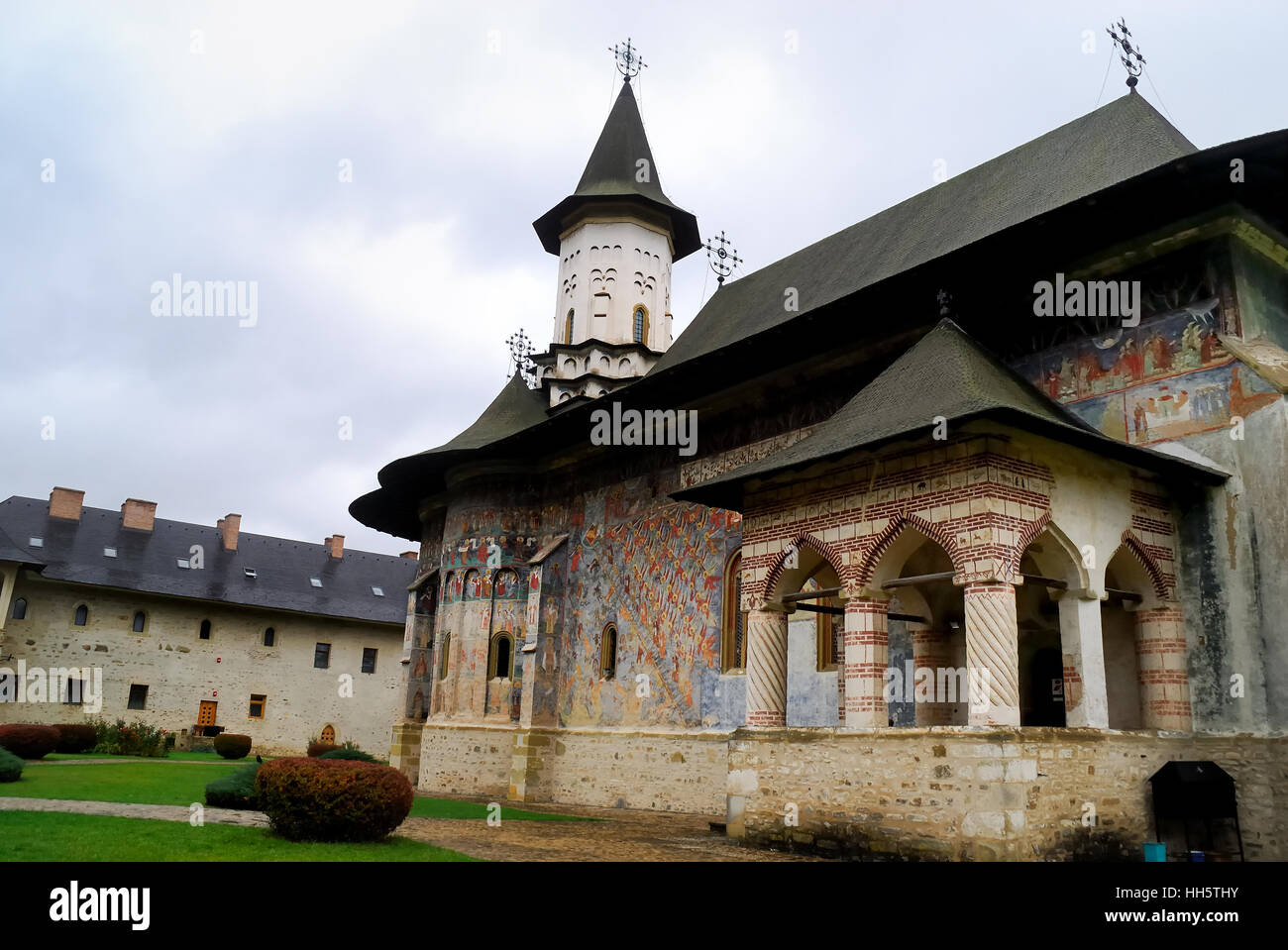 The Sucevita Monastery is a Romanian Orthodox monastery situated in the ...