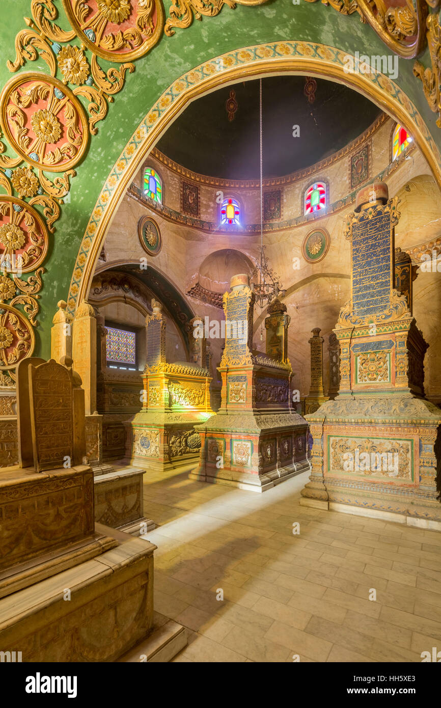 Hosh al-Basha, or Hosh el-Basha, funerary complex, southern cemetery ...