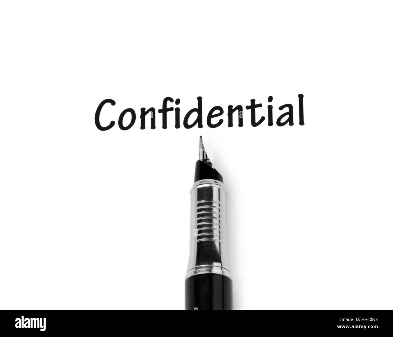 Confidential letter Black and White Stock Photos & Images - Alamy