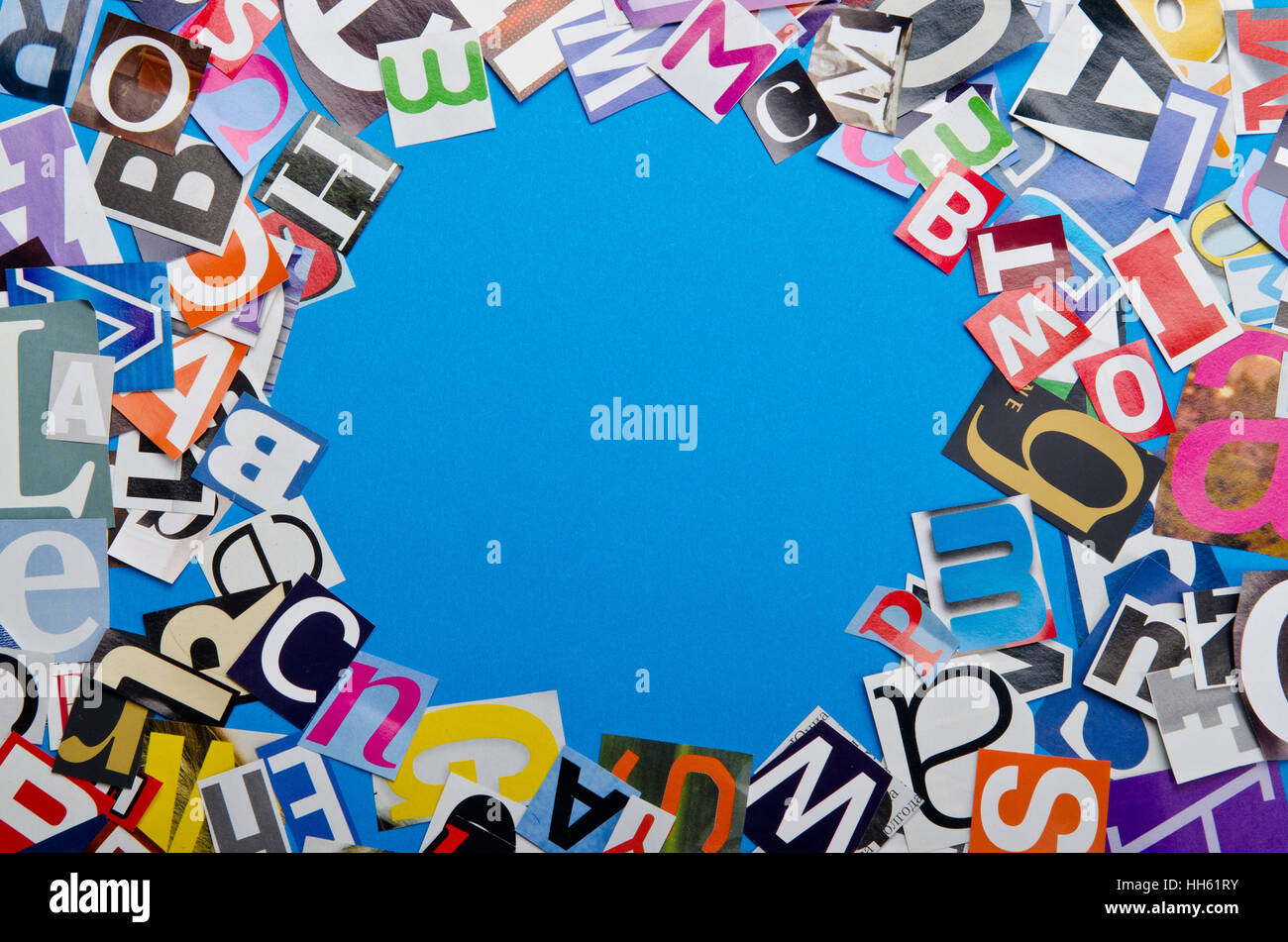 Ransom note newspaper hi-res stock photography and images - Alamy