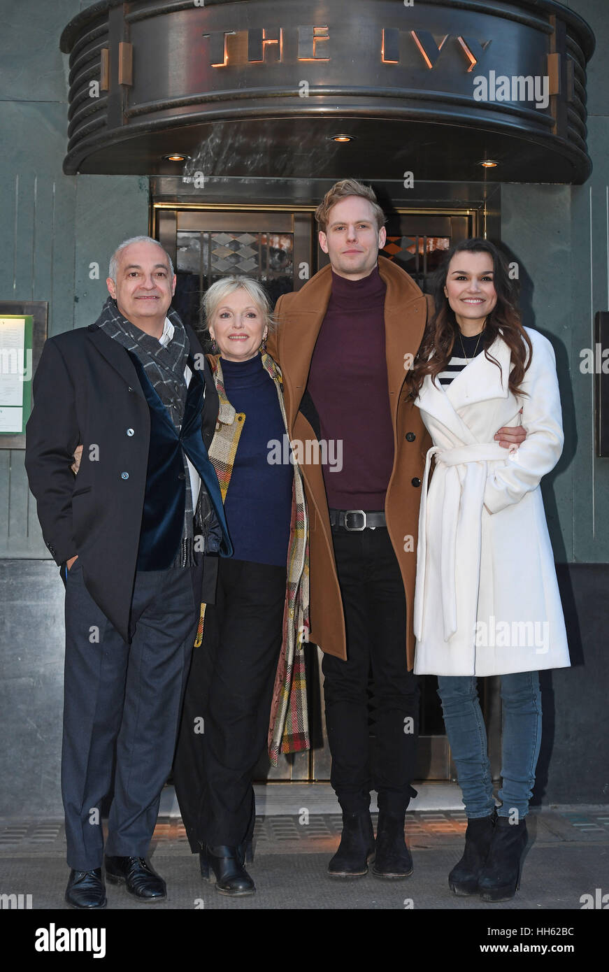 (left to right) Director of The Ivy, Fernando Peire is joined by ...