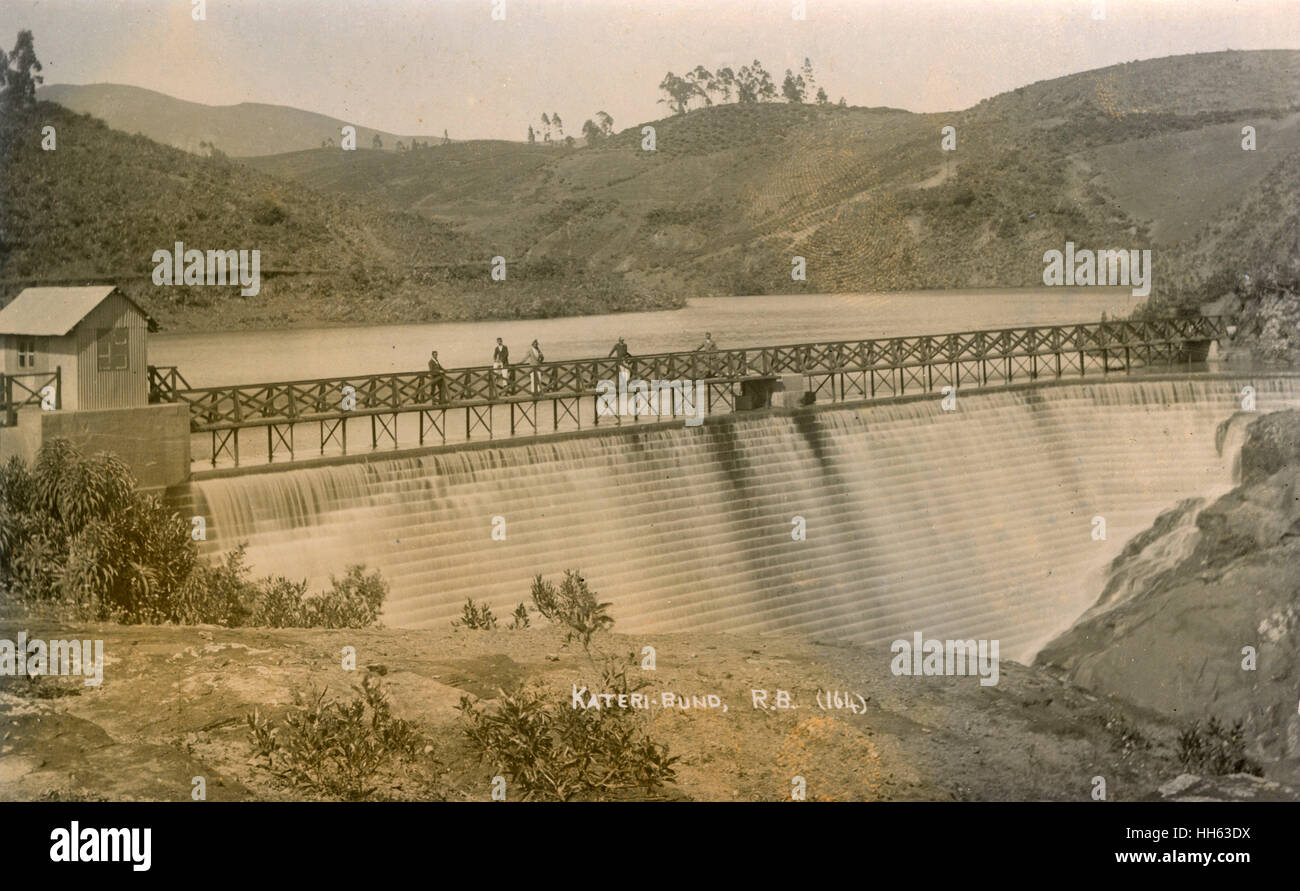 Kateri Bund Dam and Bridge, Karnataka, India Stock Photo - Alamy