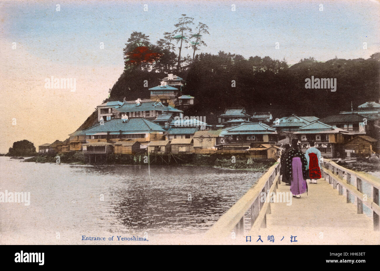 Enoshima, Japan, Sagami Bay, Kanagawa Prefecture, Japan Stock Photo - Alamy