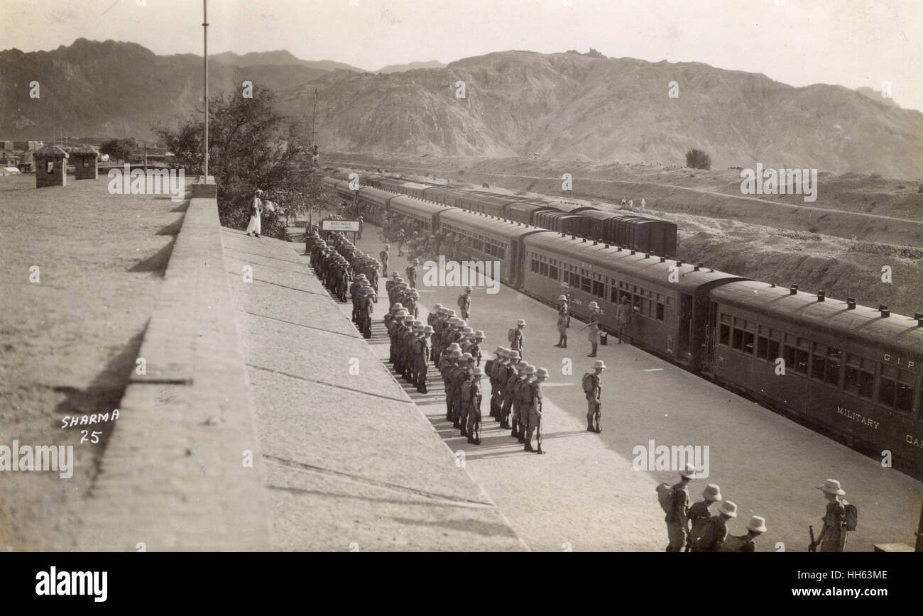 British army train india hi-res stock photography and images - Alamy