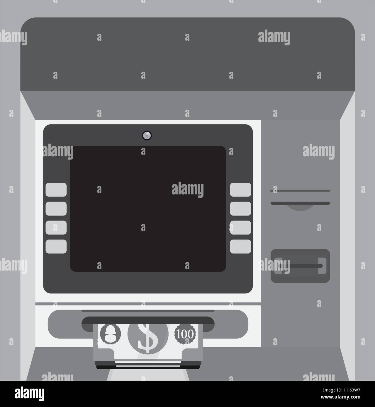 ATM machine payment economy icon image vector illustration design Stock ...