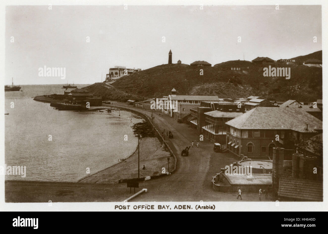 Post Office Bay, Aden Stock Photo - Alamy
