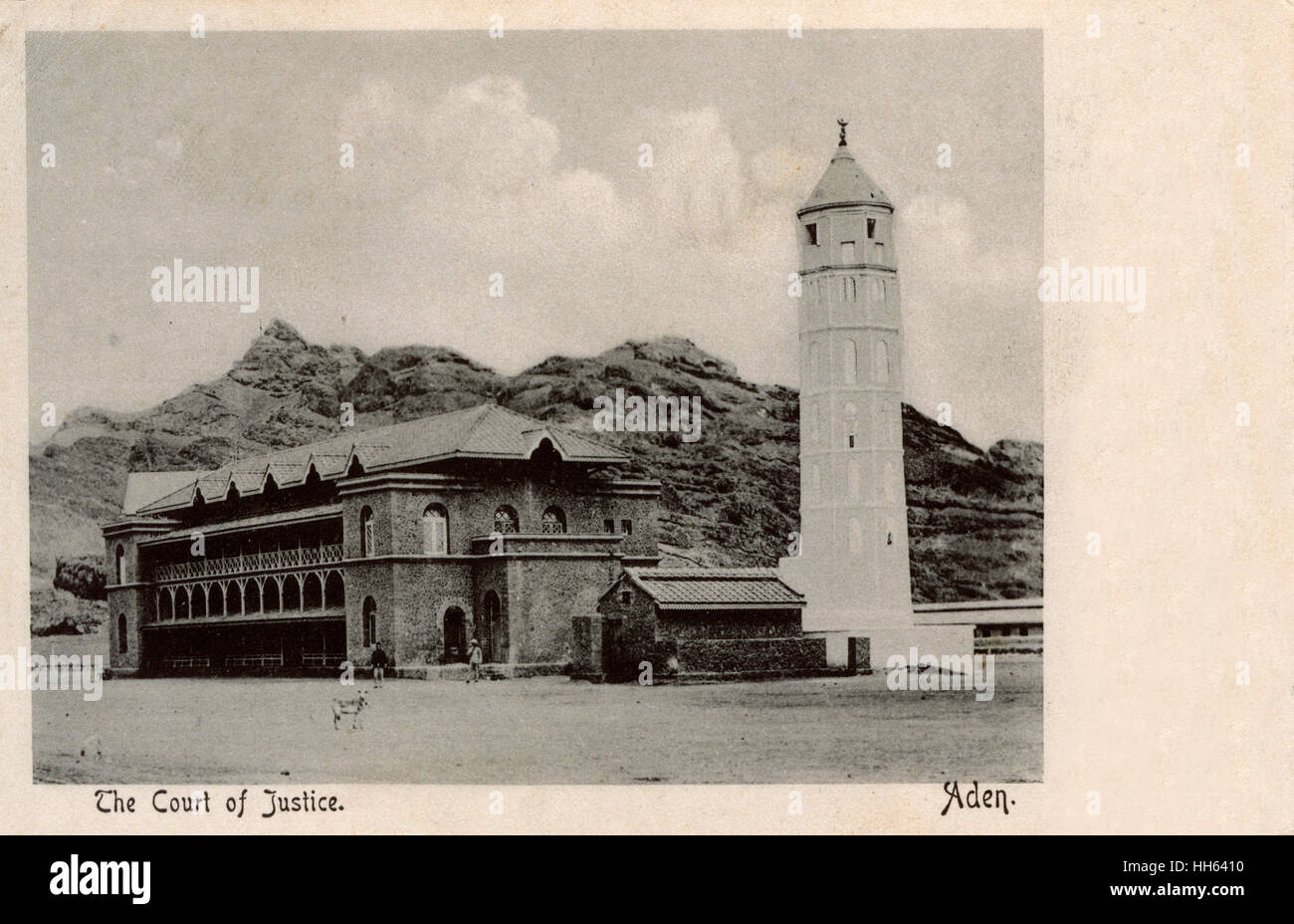 Court of Justice building, Aden Stock Photo - Alamy