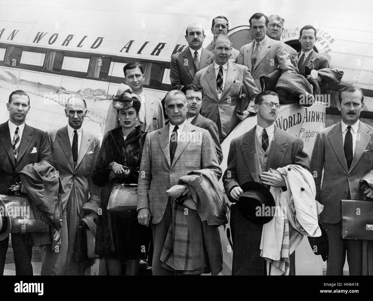 Group photo, Argentinian delegates, Miami, USA Stock Photo - Alamy