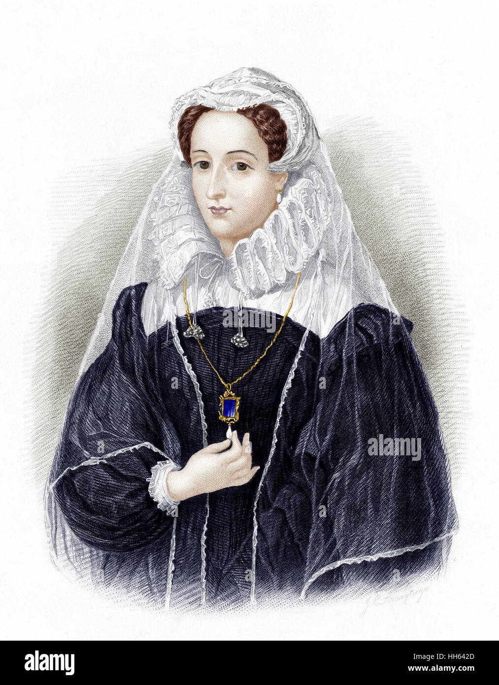Mary, Queen of Scots (Mary Stuart / Mary I of Scotland Stock Photo - Alamy