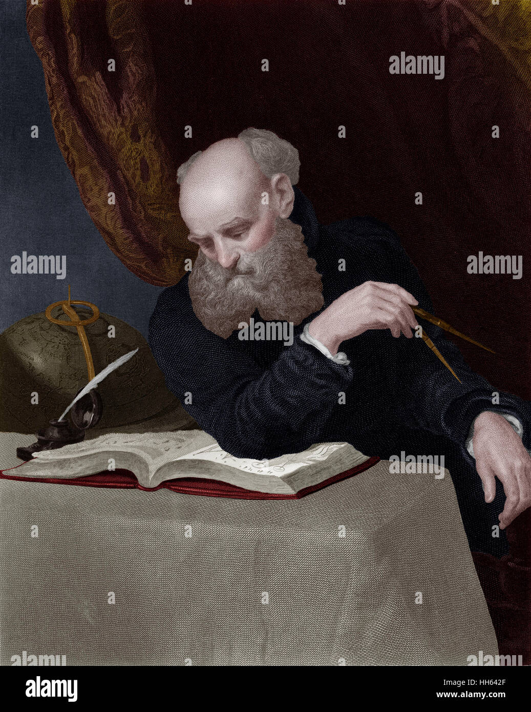 Galileo Galilei, Italian astronomer Stock Photo - Alamy