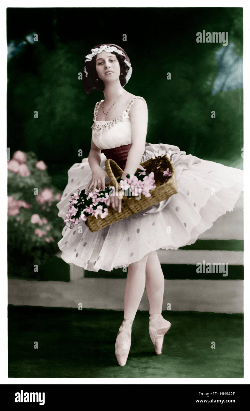 Anna Pavlova - Russian ballet dancer Stock Photo - Alamy