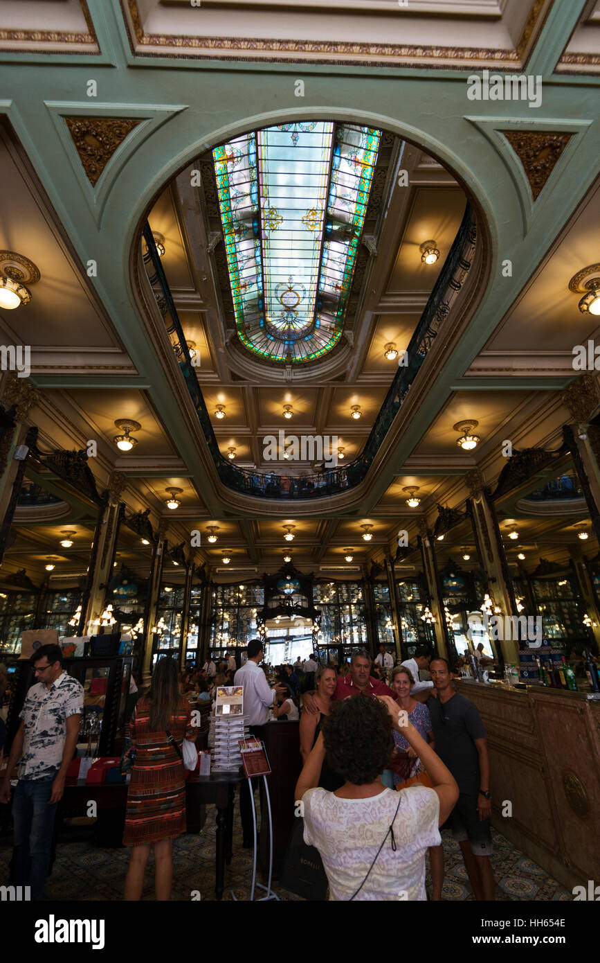 cafe Colombo, Rio de Janeiro, Brazil Stock Photo - Alamy