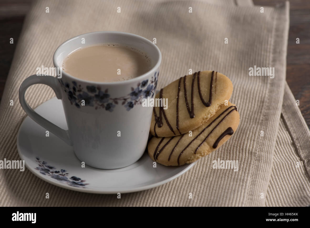 Tea and coffee time Stock Photo - Alamy