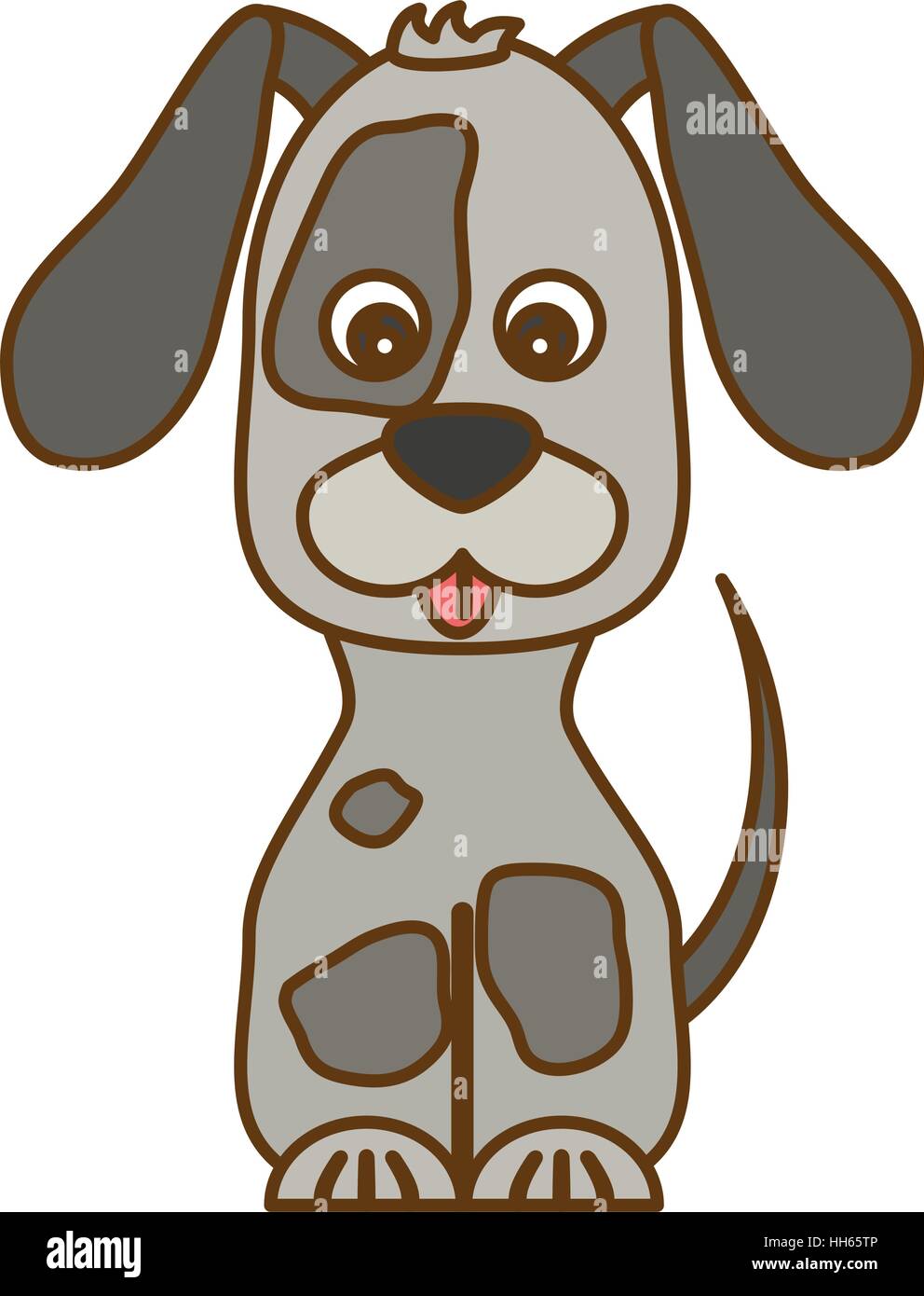 cartoon dog icon Stock Vector Image & Art - Alamy