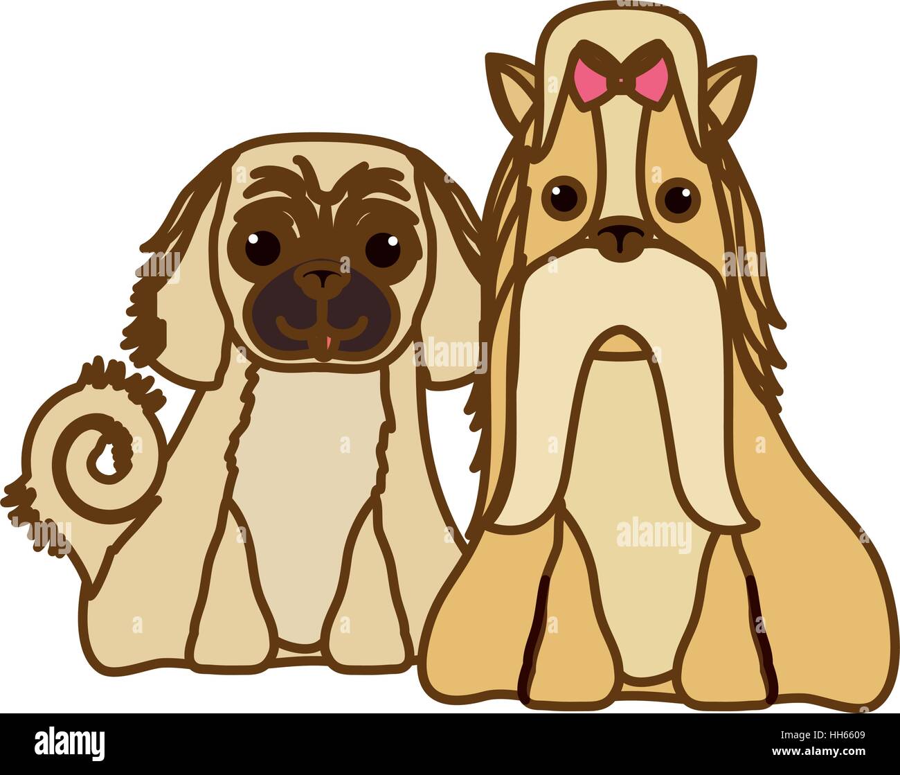 cartoon dog icon Stock Vector Image & Art - Alamy