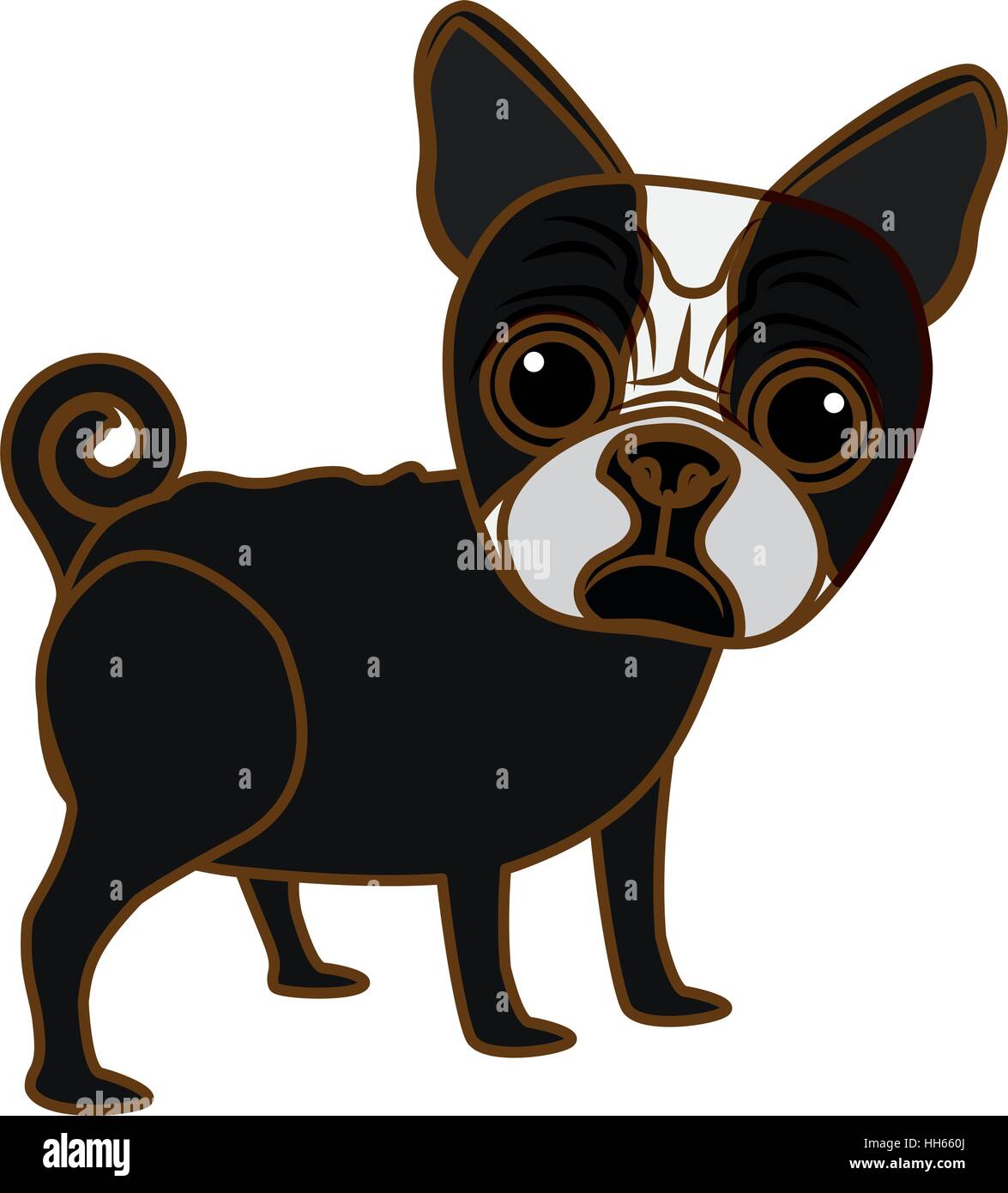 cartoon dog icon Stock Vector Image & Art - Alamy