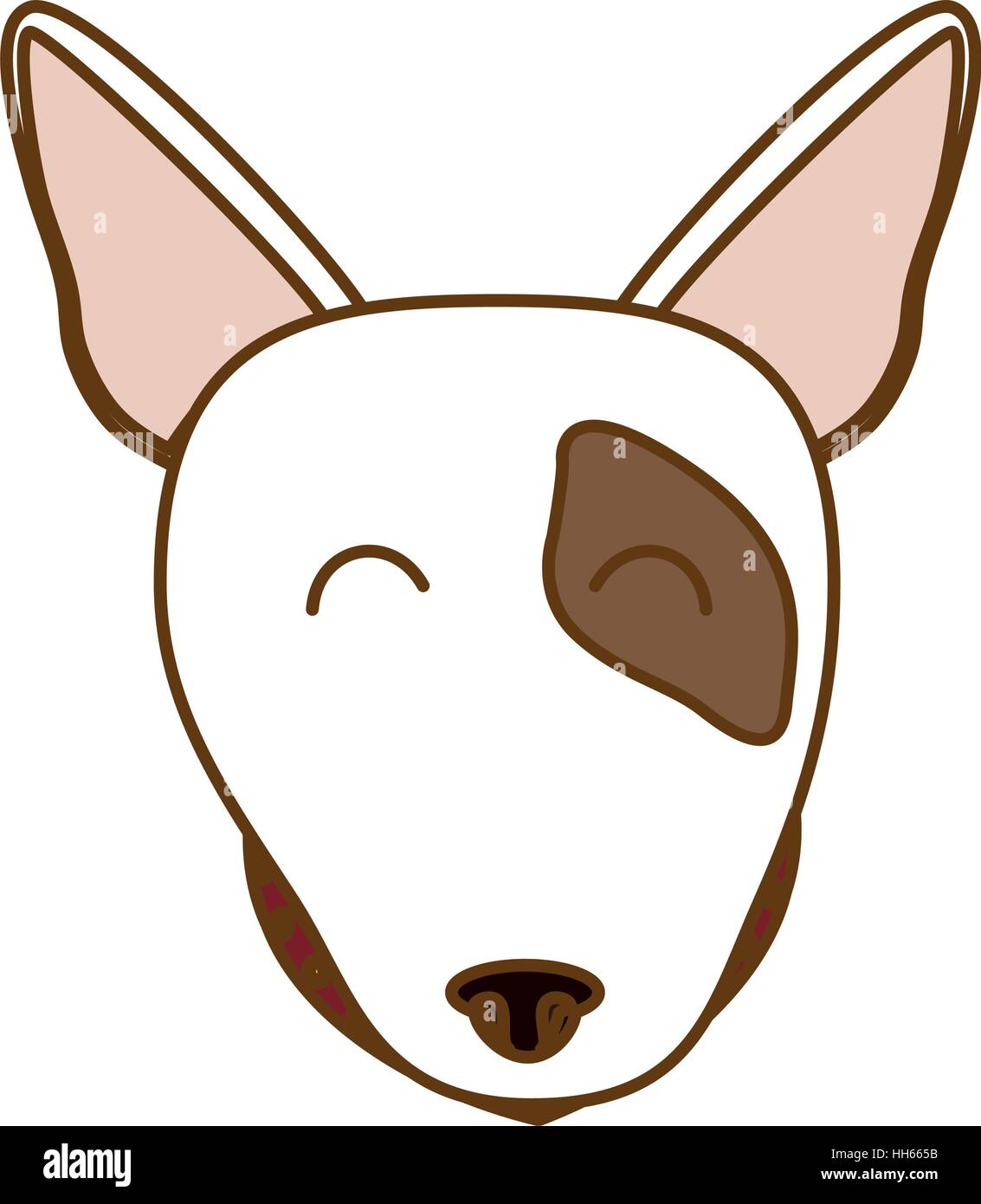 dog face icon Stock Vector Image & Art - Alamy