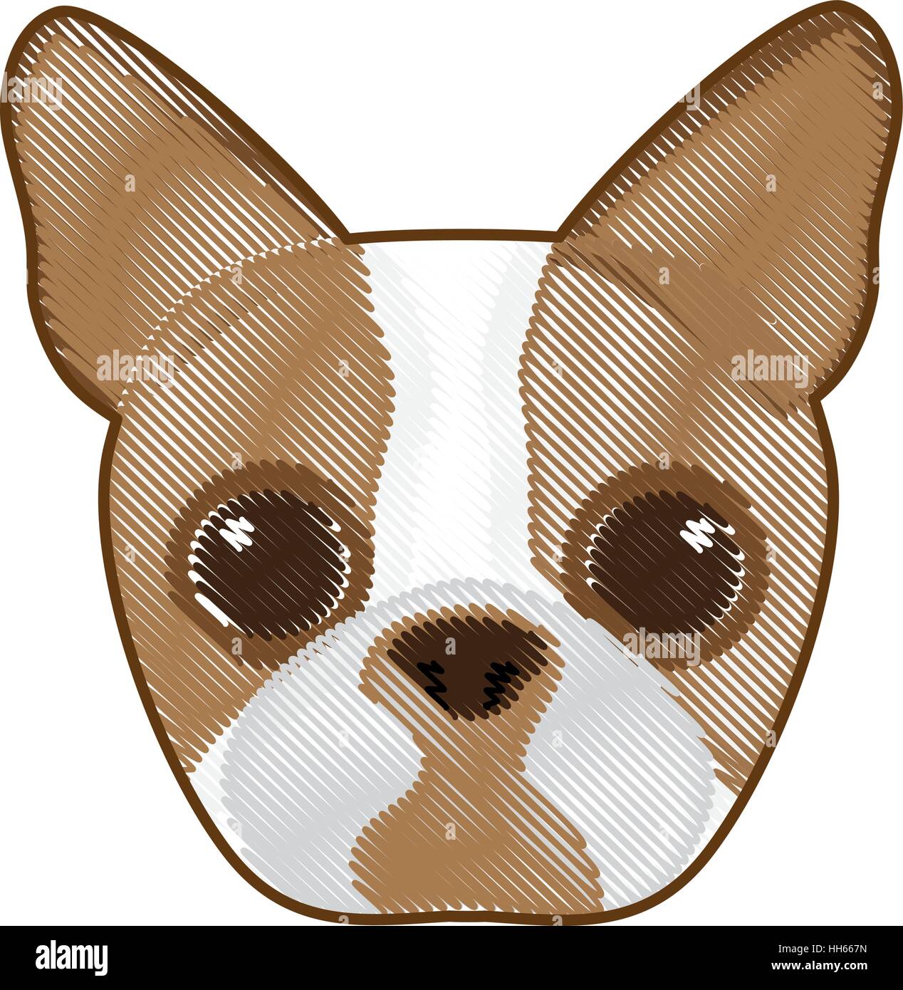 dog face icon Stock Vector Image & Art - Alamy