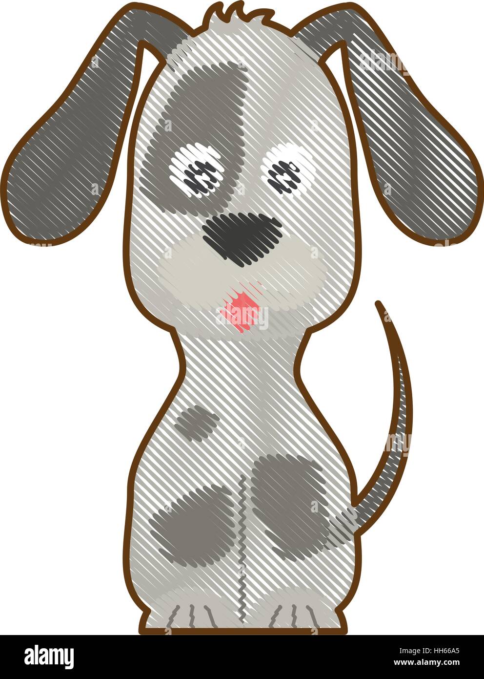 cartoon dog icon Stock Vector Image & Art - Alamy