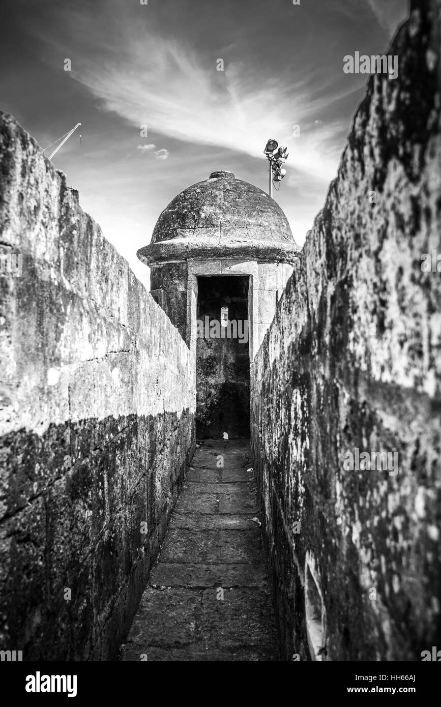 Manila intramuros wall Black and White Stock Photos & Images - Alamy