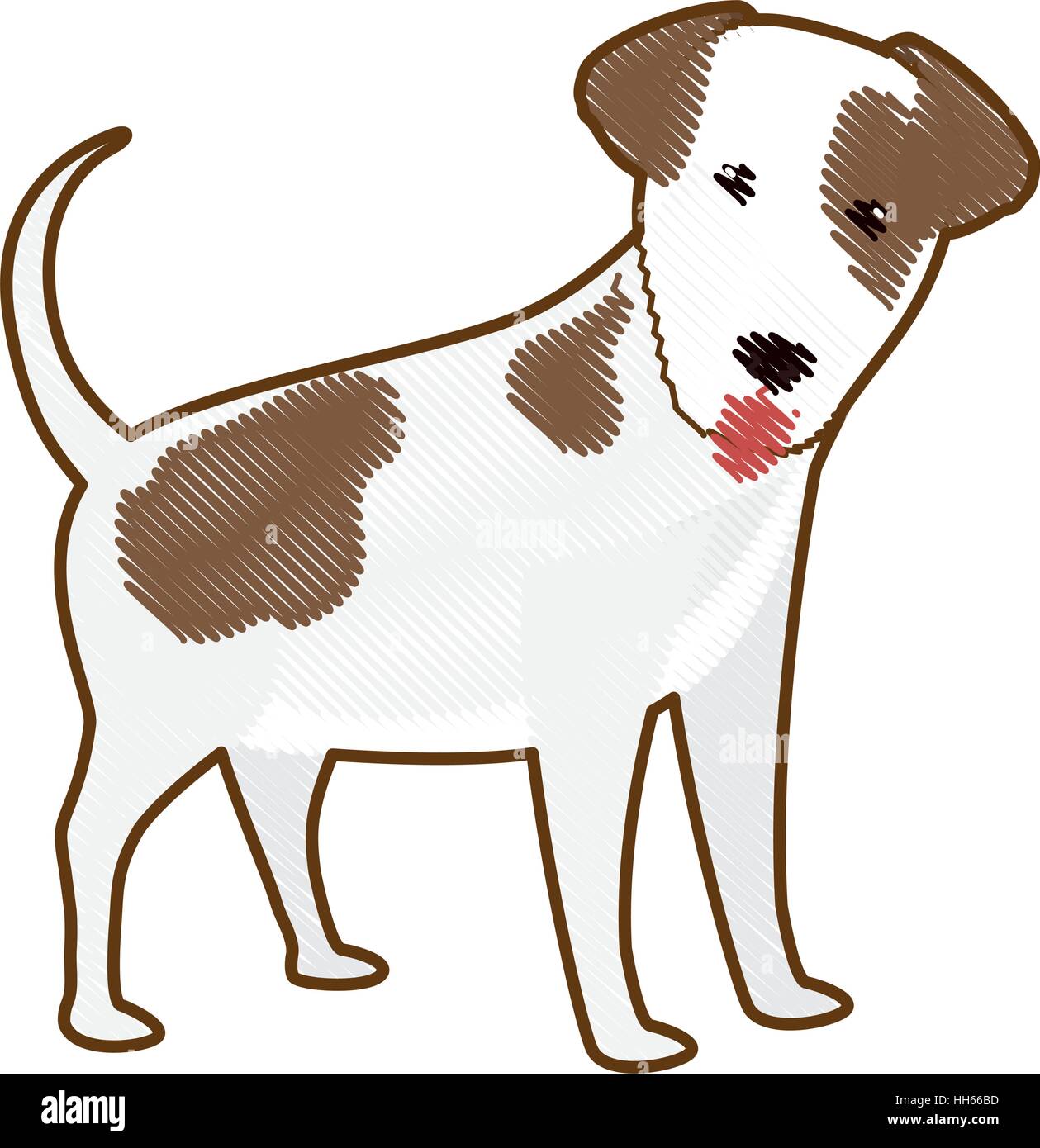 cartoon dog icon Stock Vector Image & Art - Alamy