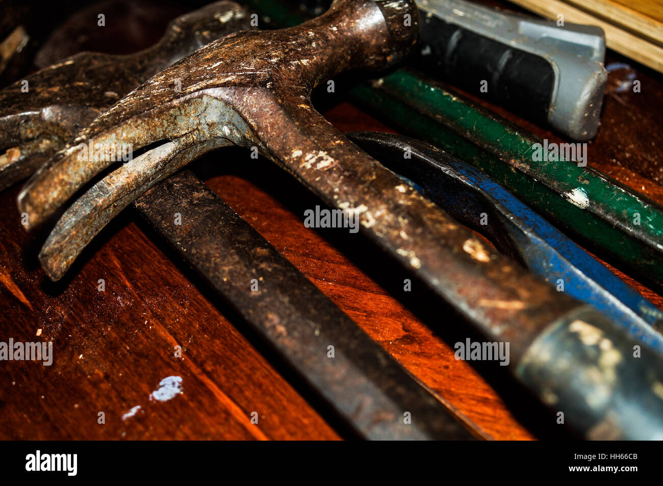 Dirty and rusted tools hi-res stock photography and images - Alamy